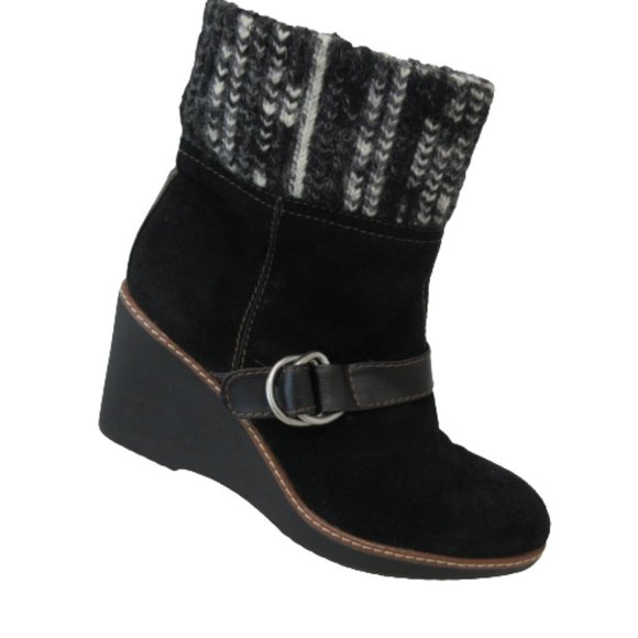 Naturalizer | Shoes | Naturalizer Size 95 M Ankle Boots Black Suede ...